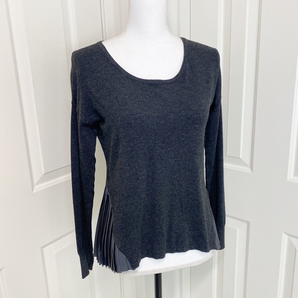 Central Park West | Sweaters | Central Park West Pleated Back Bottom ...